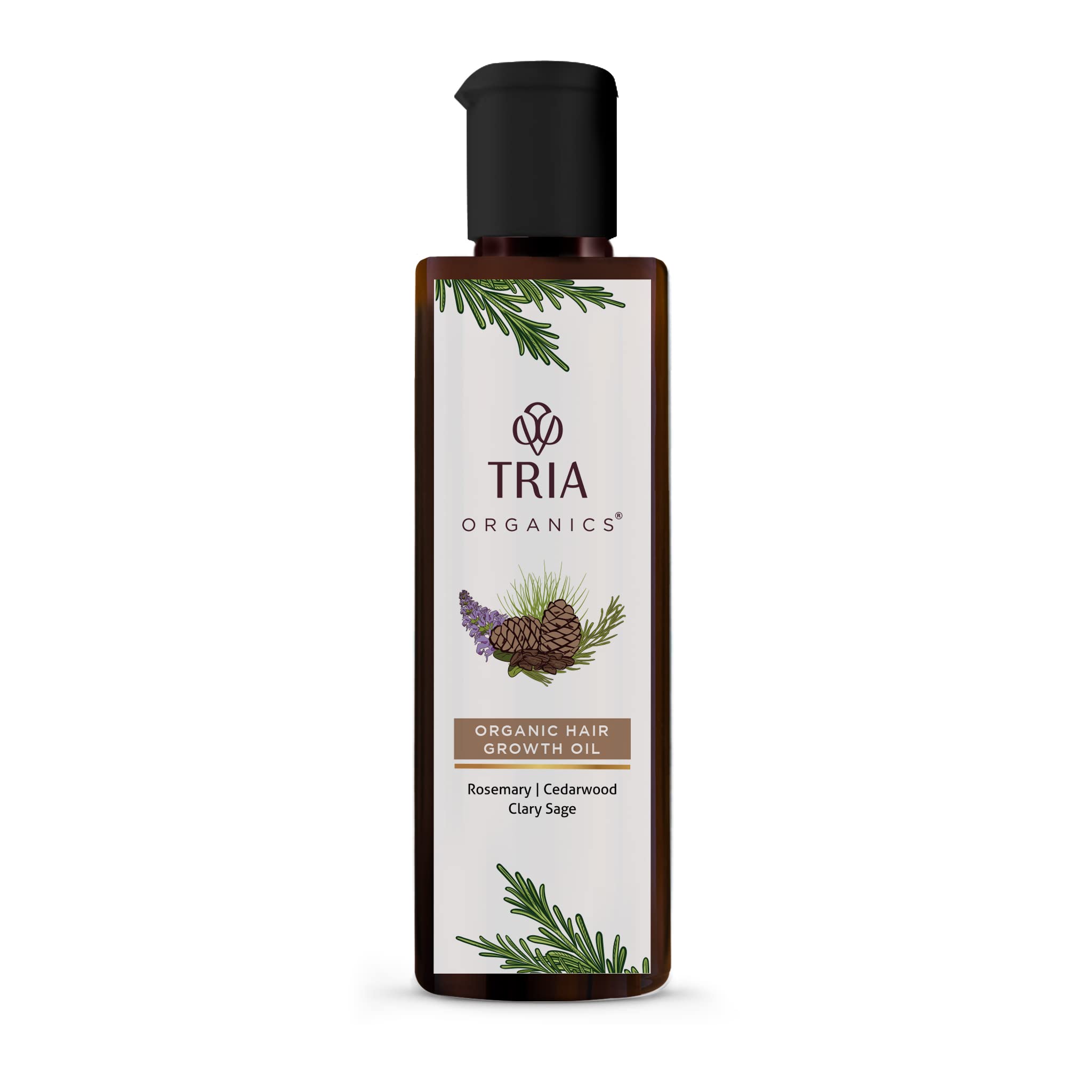 Buy Tria Organics | Organic Hair Growth Oil 200ml Online at Low Prices ...