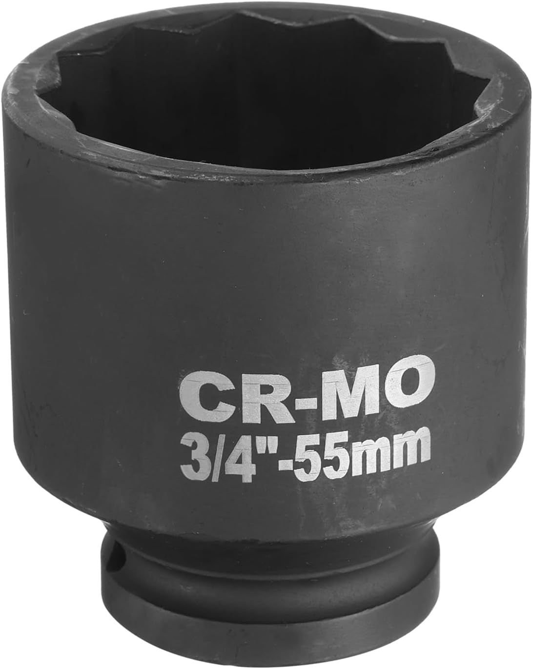 Amazon.com: uxcell 3/4-Inch Drive 12 Point Impact Socket 55mm Metric ...