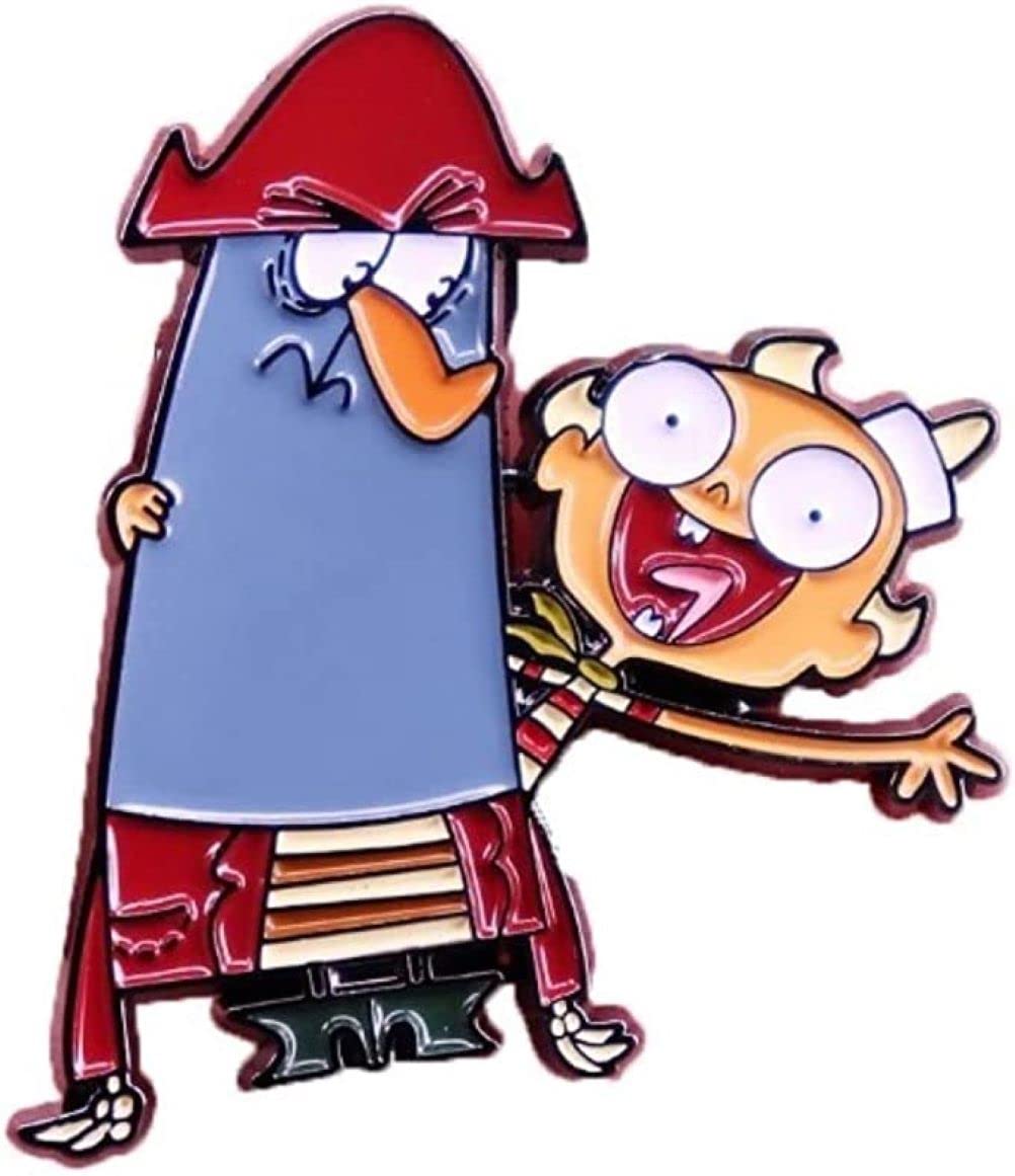 Amazon.com: Flap Jack Cartoon Characters Metal Enamel 1 Inch Tall Pin ...