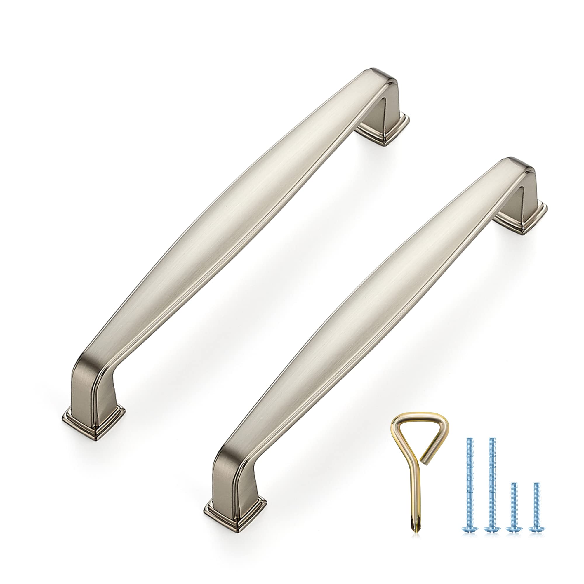 Ravinte 10PCS Kitchen Cabinet Handles Solid Cabinet Pulls Kitchen ...