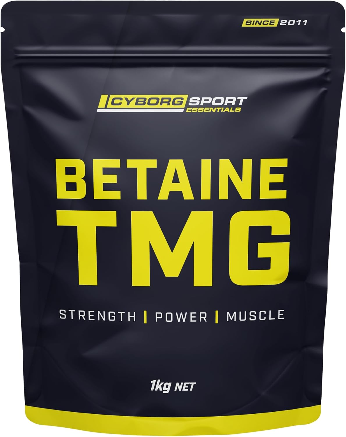 BETAINE TMG 1kg - 1 Year Supply - Strength - Power - Muscle - Endurance ...