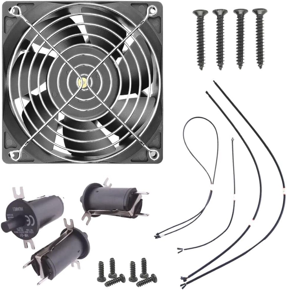 Amazon.com : Replacement Fan and Lid/Door Switch Kit Compatible with ...
