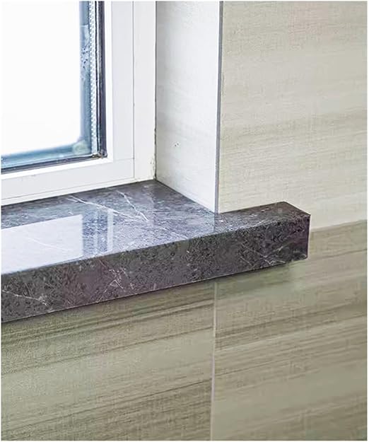 Amazon.com: Artificial Marble Window Sill Cover Tile Finish With Nose ...
