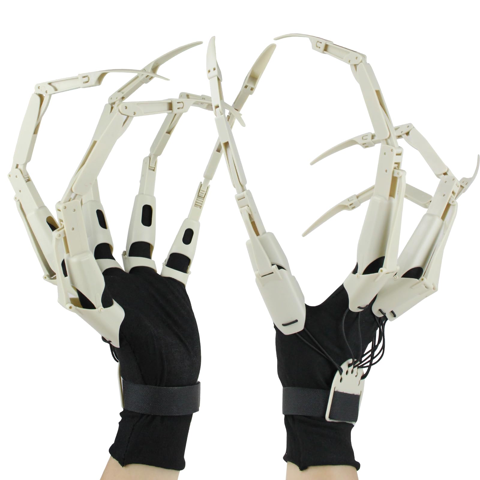 Amazon.com: NICENICY New Articulated Finger Extensions with Fingernails ...