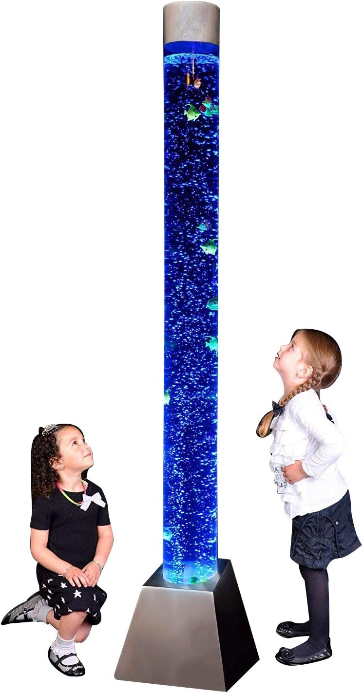 Playlearn 6ft Sensory Bubble Tube - App and Remote Control - 7 Fake ...