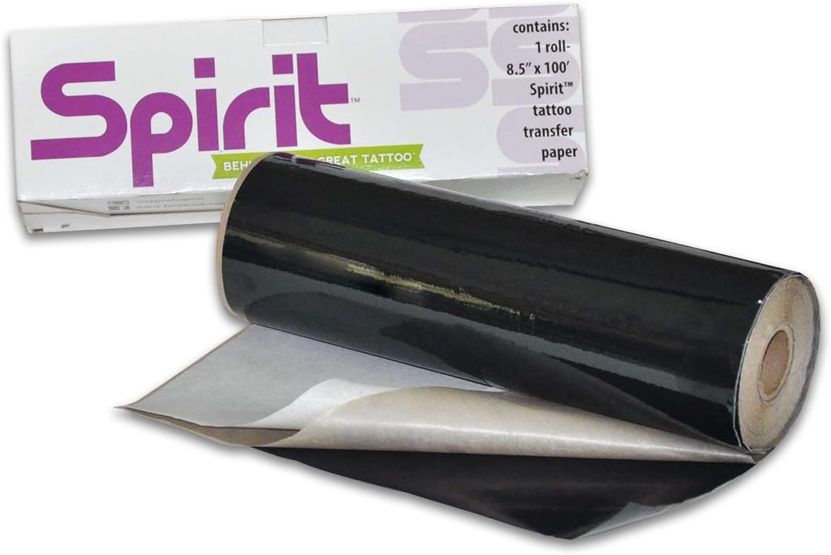 Amazon.com: Spirit® Classic Thermal Tattoo Stencil Transfer Paper Roll ...