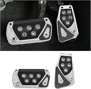CGEAMDY 2 PCS Nonslip Car Pedal Pads, Automatic Transmission Brake and ...