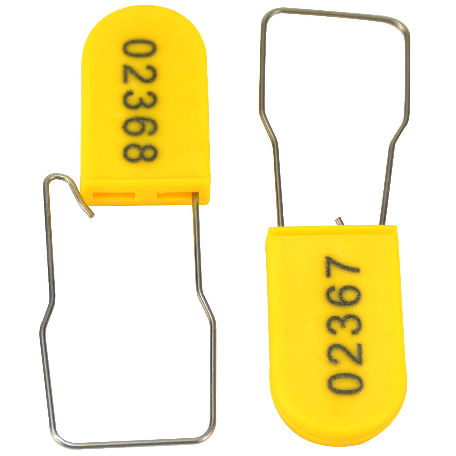 Plastic Wire Padlocks Numbered Security Seal Plastic Padlock Electric ...