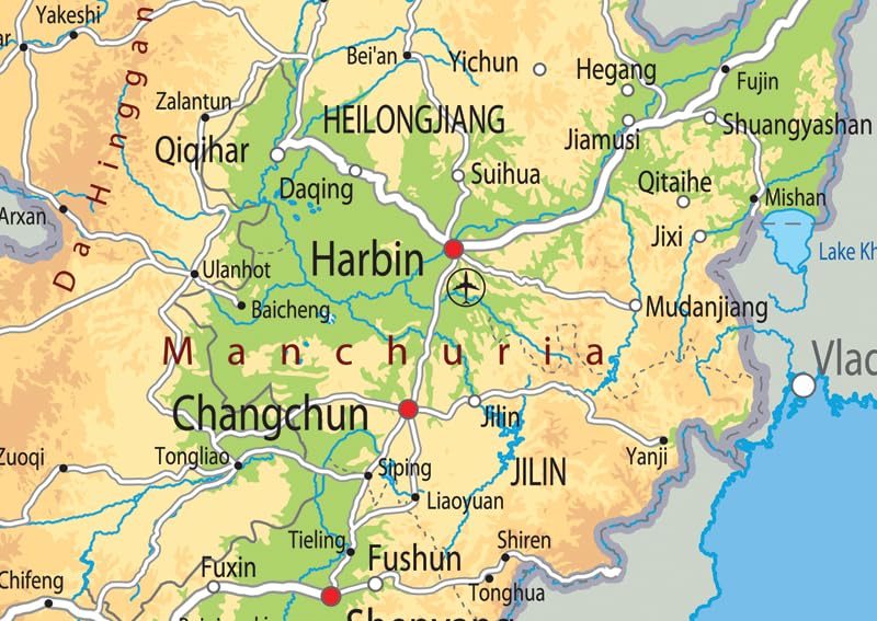Large Detailed Maps Of China China Physical Map