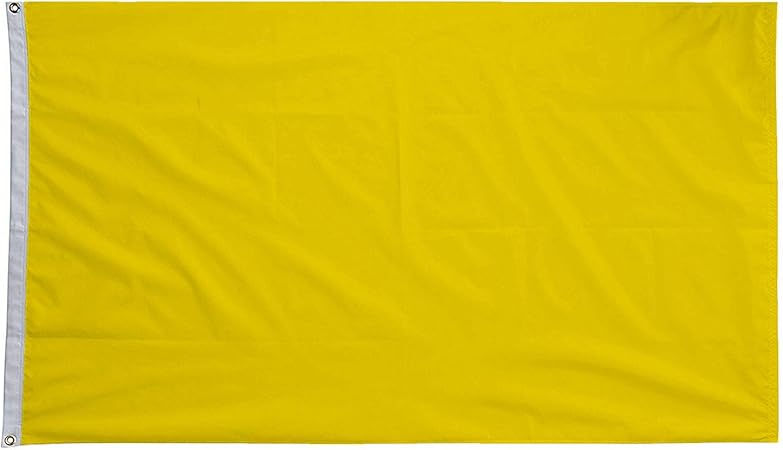 3x5 Foot Solid Yellow Flag - Plain Yellow Flags