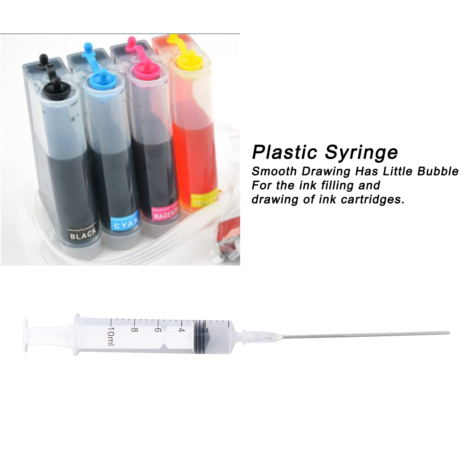 Snapklik.com : Syringe Pens, Ink Syringe For Liquid, 10Ml Ink Supply ...