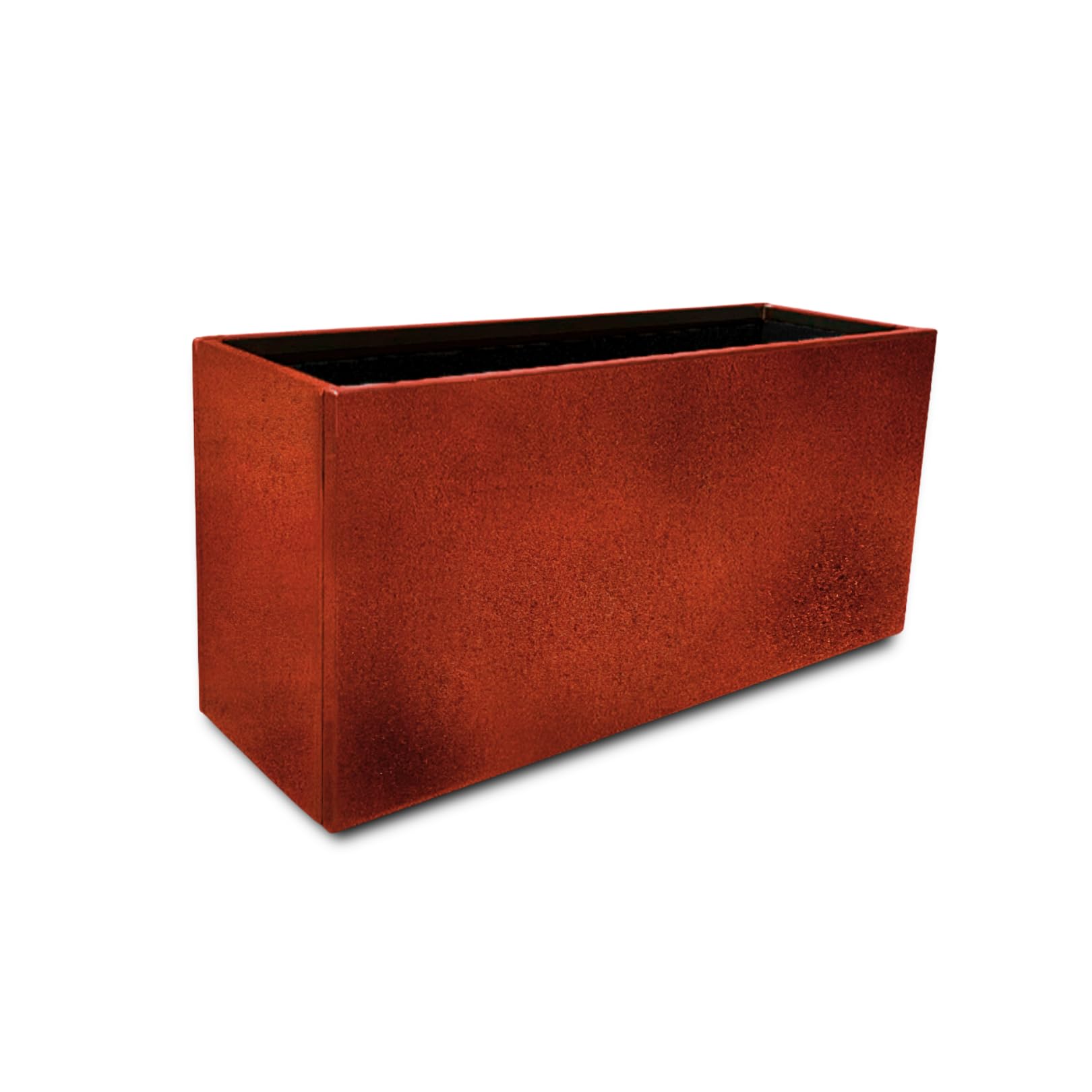 Corten Steel Planter Large Rectangle for Outdoor, Metal Planter Box -32 ...