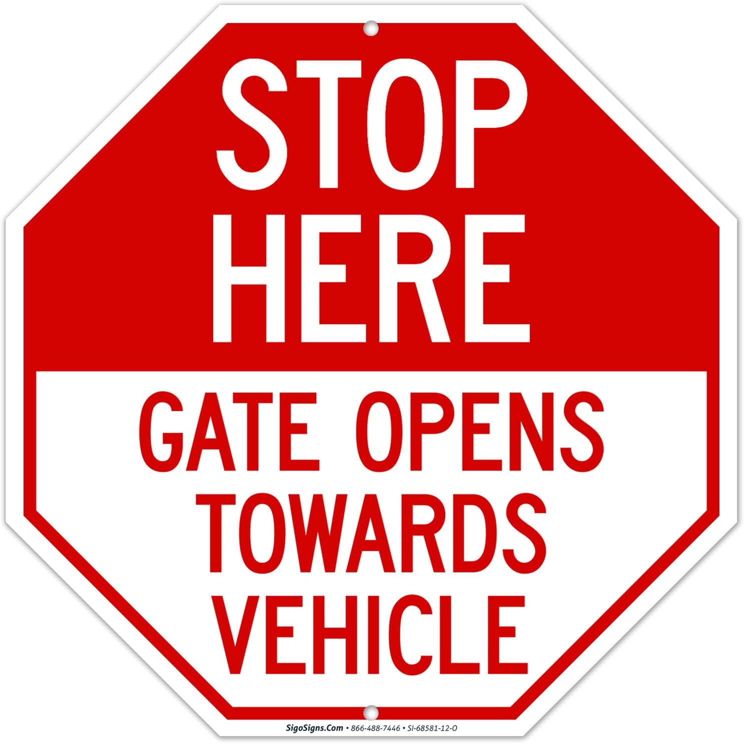 Amazon.com: Honey Dew Gifts, Stop Here Wait for Gate to Open, 9 inch by ...