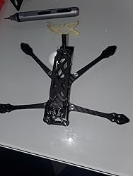 Amazon.com: YoungRC 4inch FPV drone frame kit RC Mini Ran'4 Carbon Fiber Frame Kit 185mm with ...