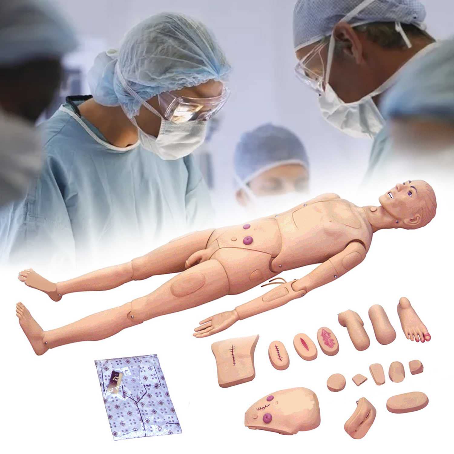 Buy 5 5ft Life Size Patient Care Manikin Training Full Body CPR buy-5-5ft-life-size-patient-care-manikin-training-full-body-cpr