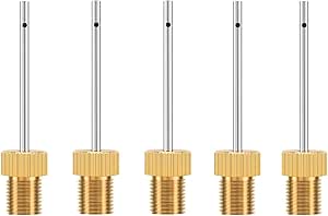 DGTRD Football Pump Needle, 5 Pcs Ball Pump Needles UK, Football Air ...