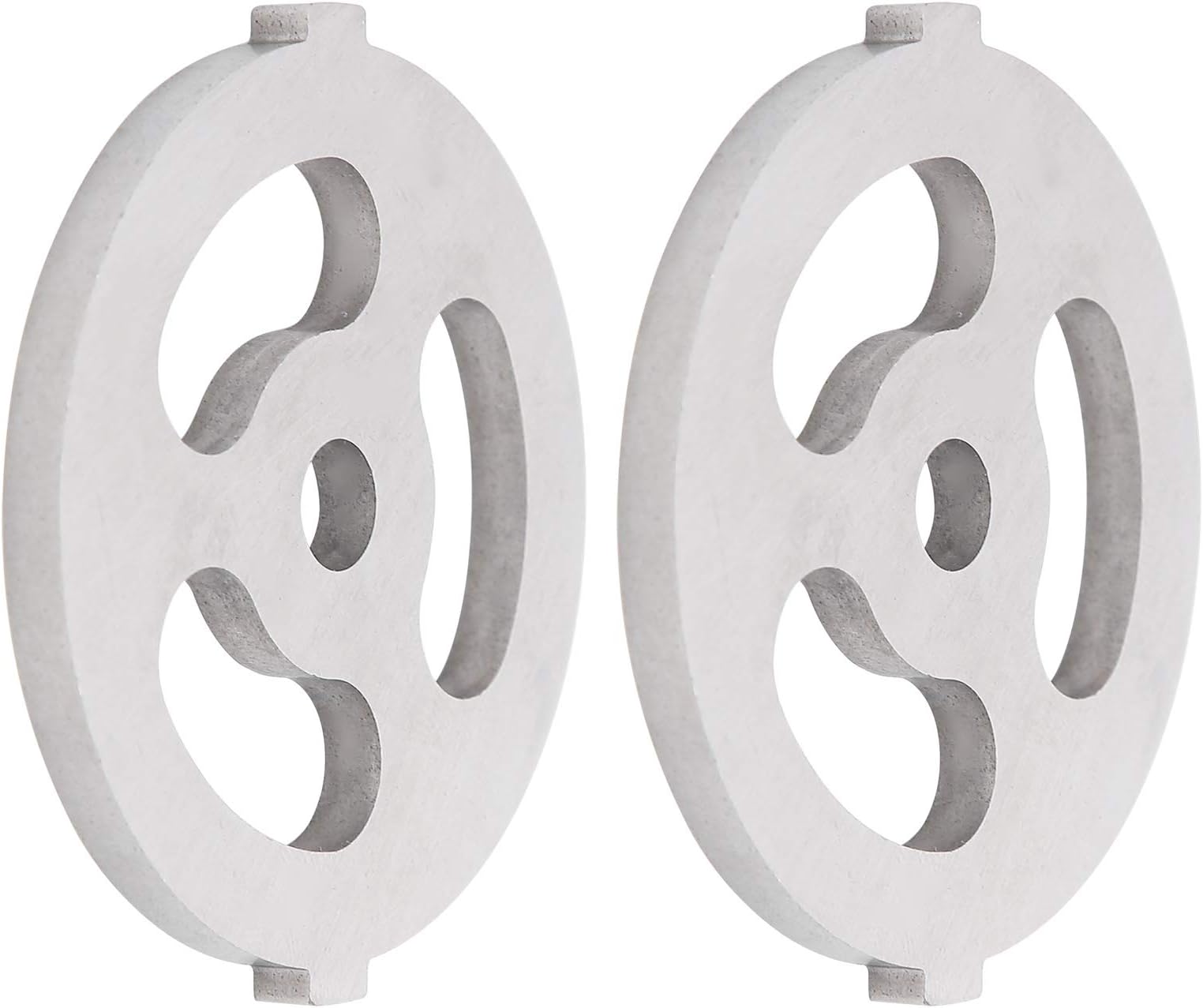 Amazon.com: 7 Piece Stainless Steel Meat Grinder Plates Discs and Blade ...