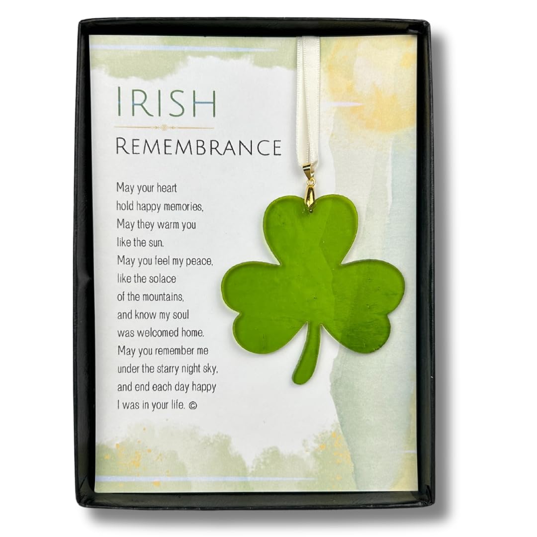 Amazon.com: Irish Memorial Gift - Irish Remembrance Message with ...