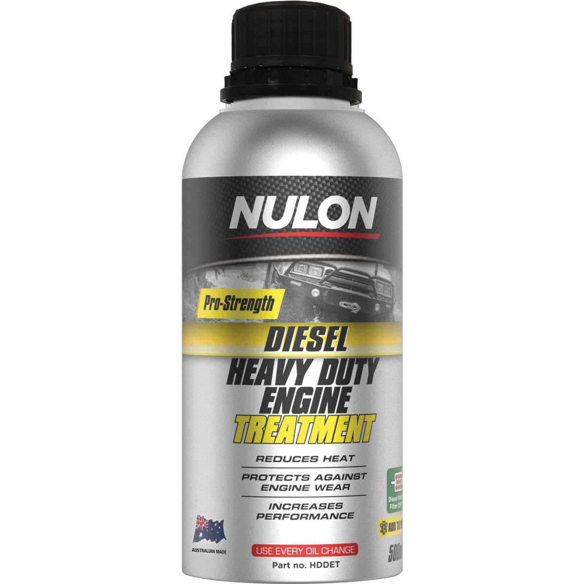 Nulon Pro-Strength Heavy Duty Diesel Engine Treatment 500mL HDDET ...