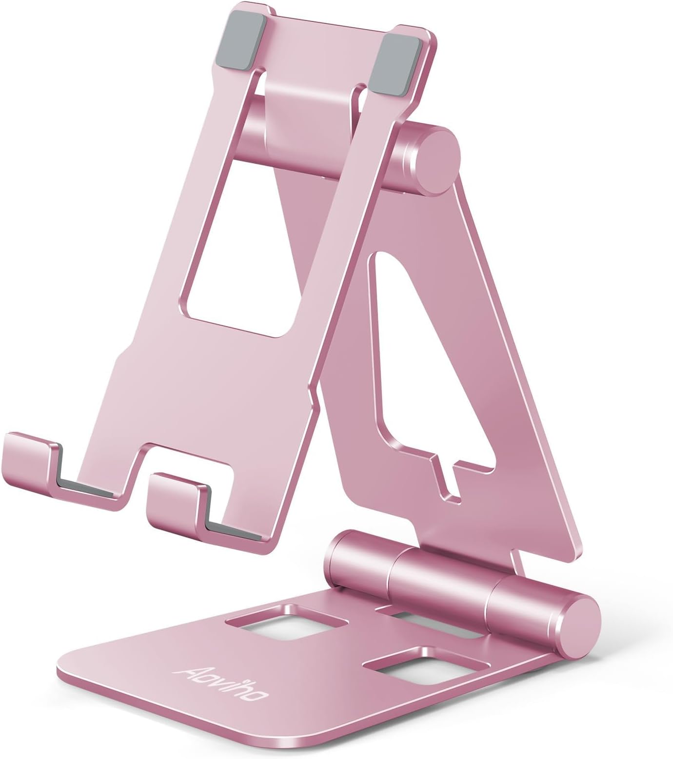 Amazon.com: Aoviho Cell Phone Stand for Desk, Adjustable Desktop Phone ...