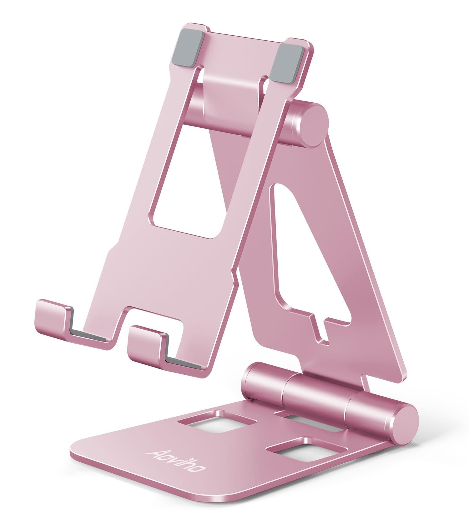 Amazon.com: Aoviho Cell Phone Stand for Desk, Adjustable Desktop Phone ...