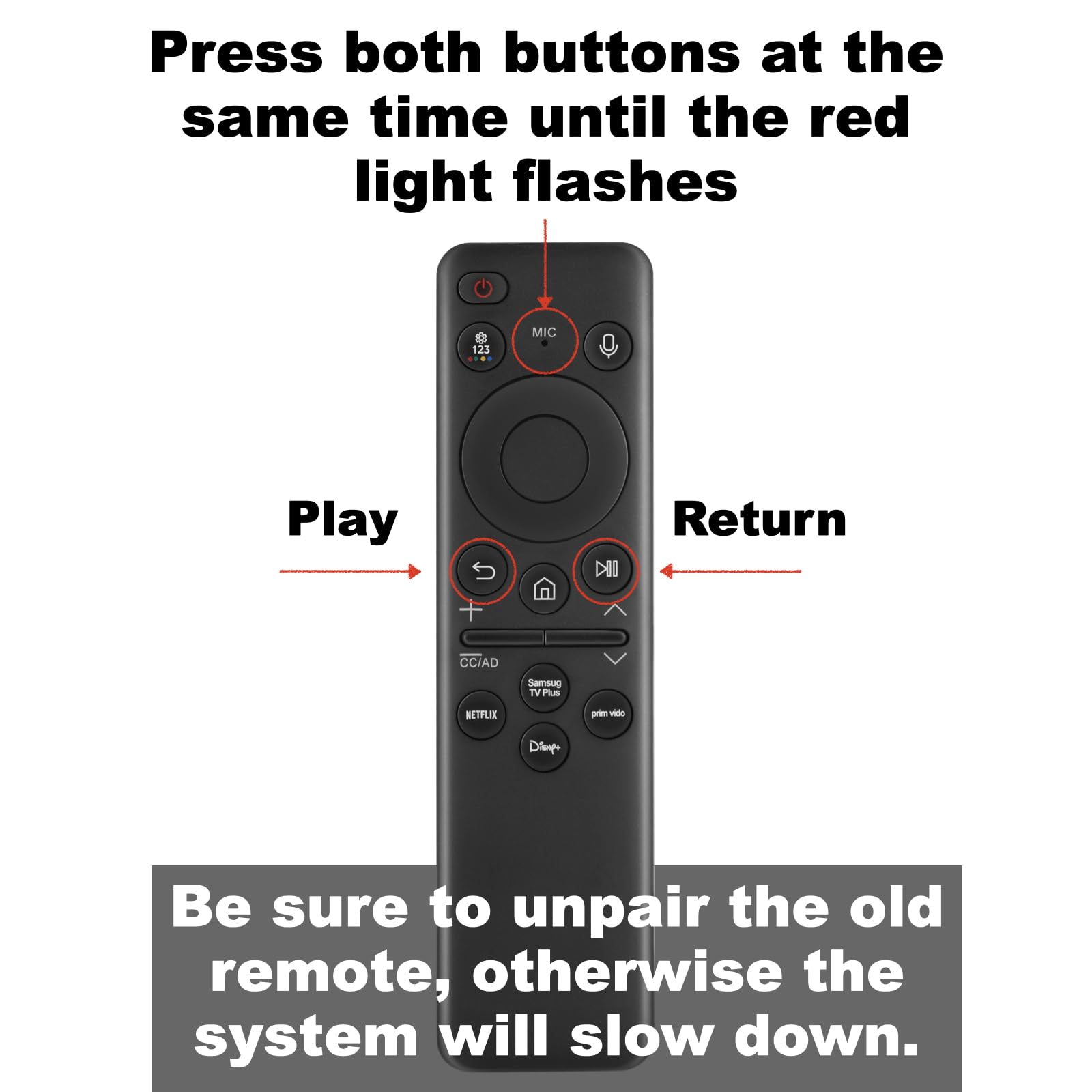 Samsung Smart Tv Remote Red Light Flashing