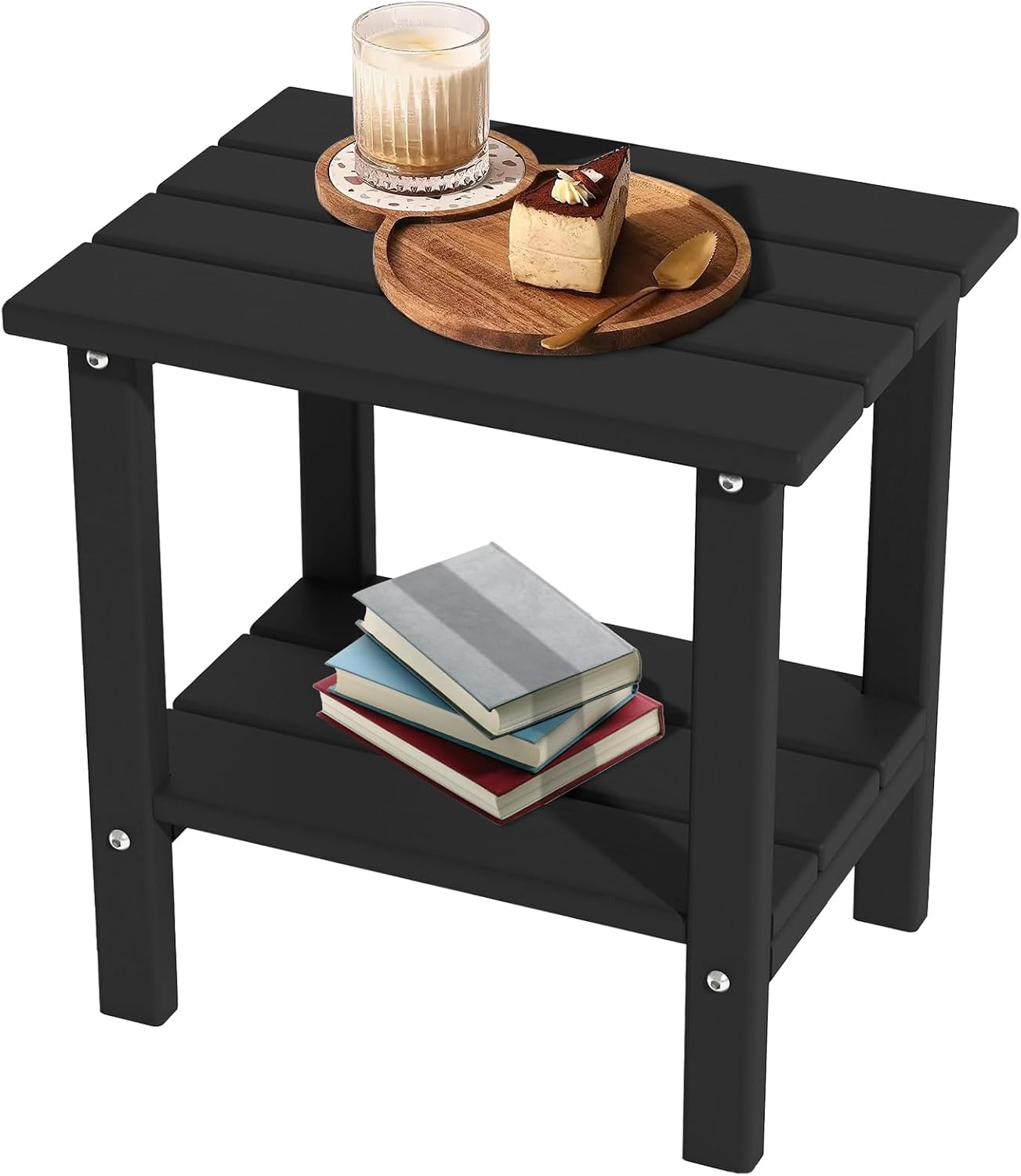 Amazon.com: A-ECO LIVING Weather Resistant Outdoor Side Table ...