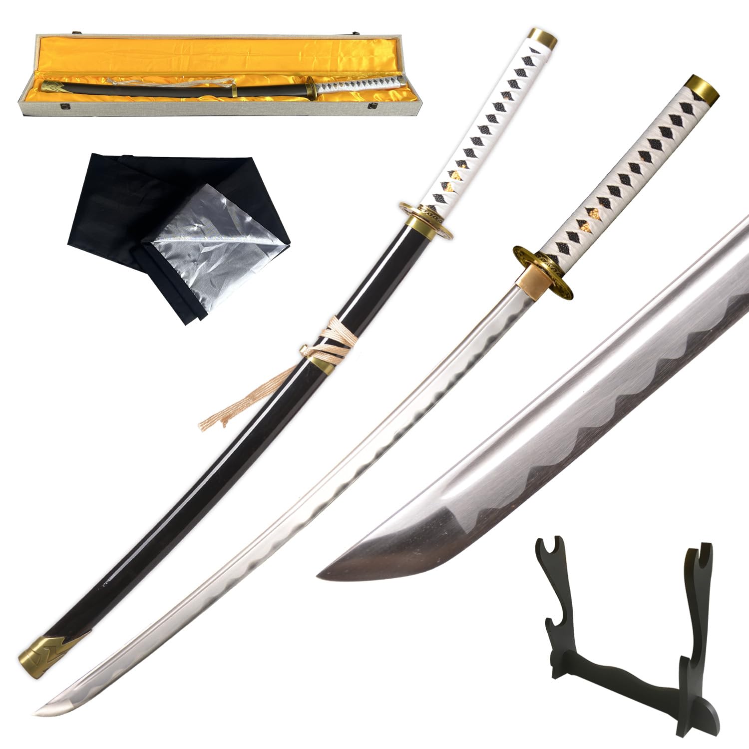 Zoey Weapon Demon Slayer Sword 41inch With Display Stand And Belt ...