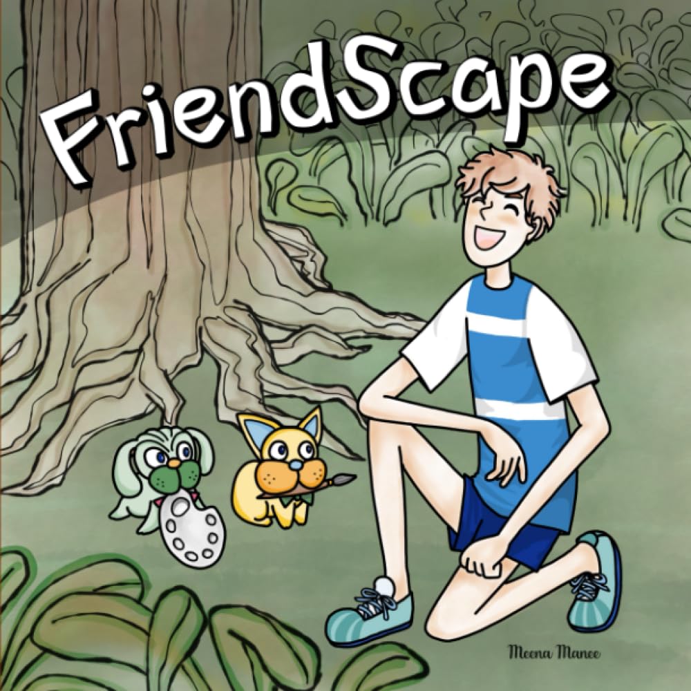Friendscape: Wordless picture book for children ages 6-8 to tell a ...