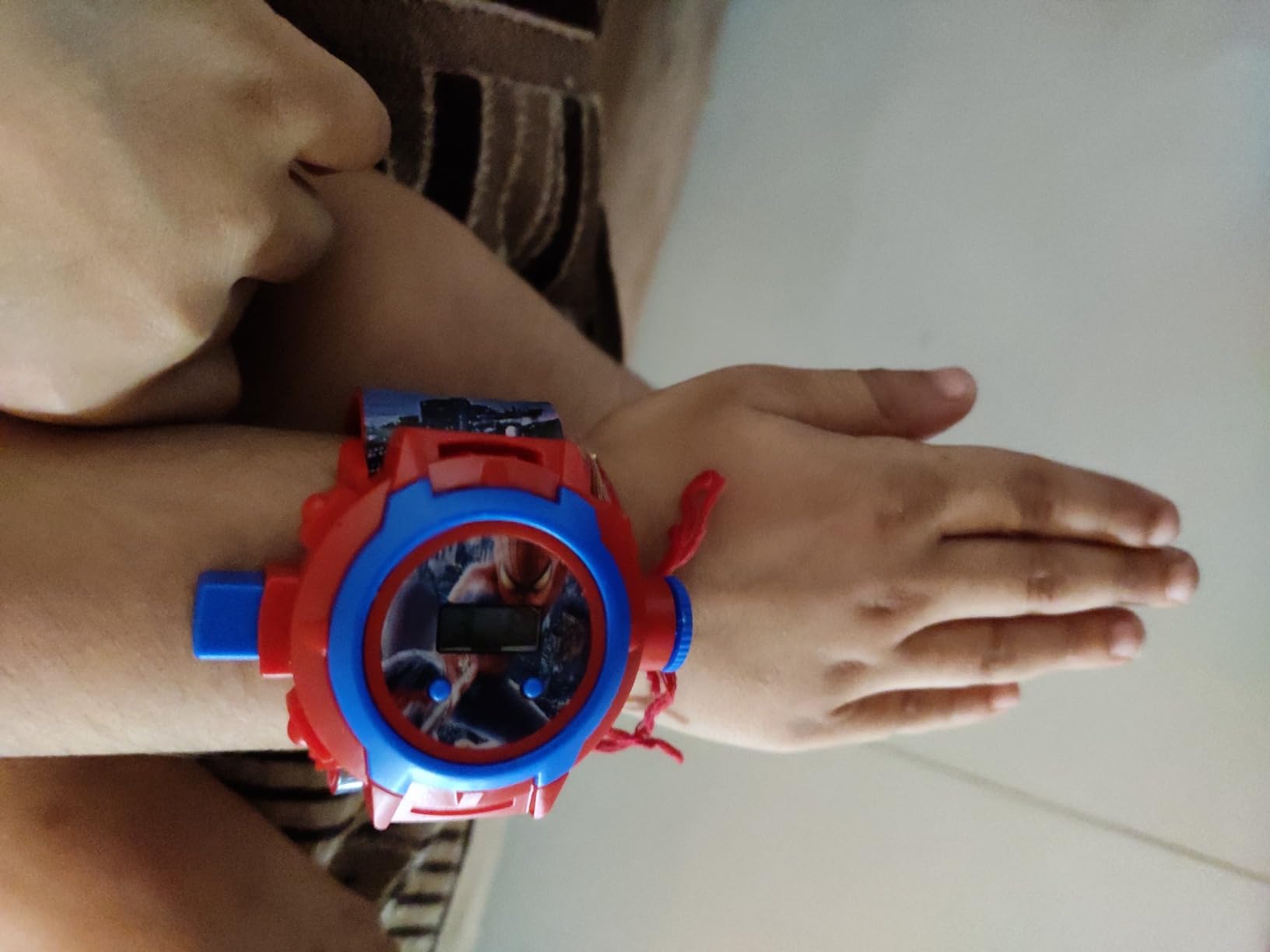 Buy FixBit Kids Edition Spiderman Digital Projector Watch with 24 Image ...