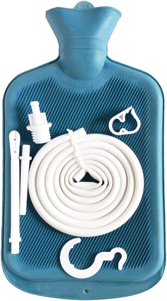 Amazon.com: Silicone Enema Bag Kit Douche for Colon Cleansing with Hose ...