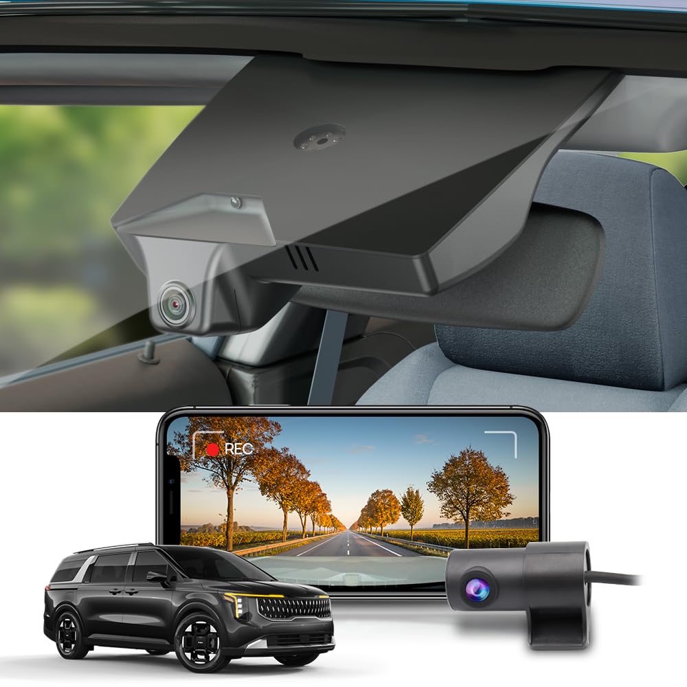 Amazon.com: Fitcamx Front 2160P+Rear 1080P Dash Cam Adapts for Kia ...