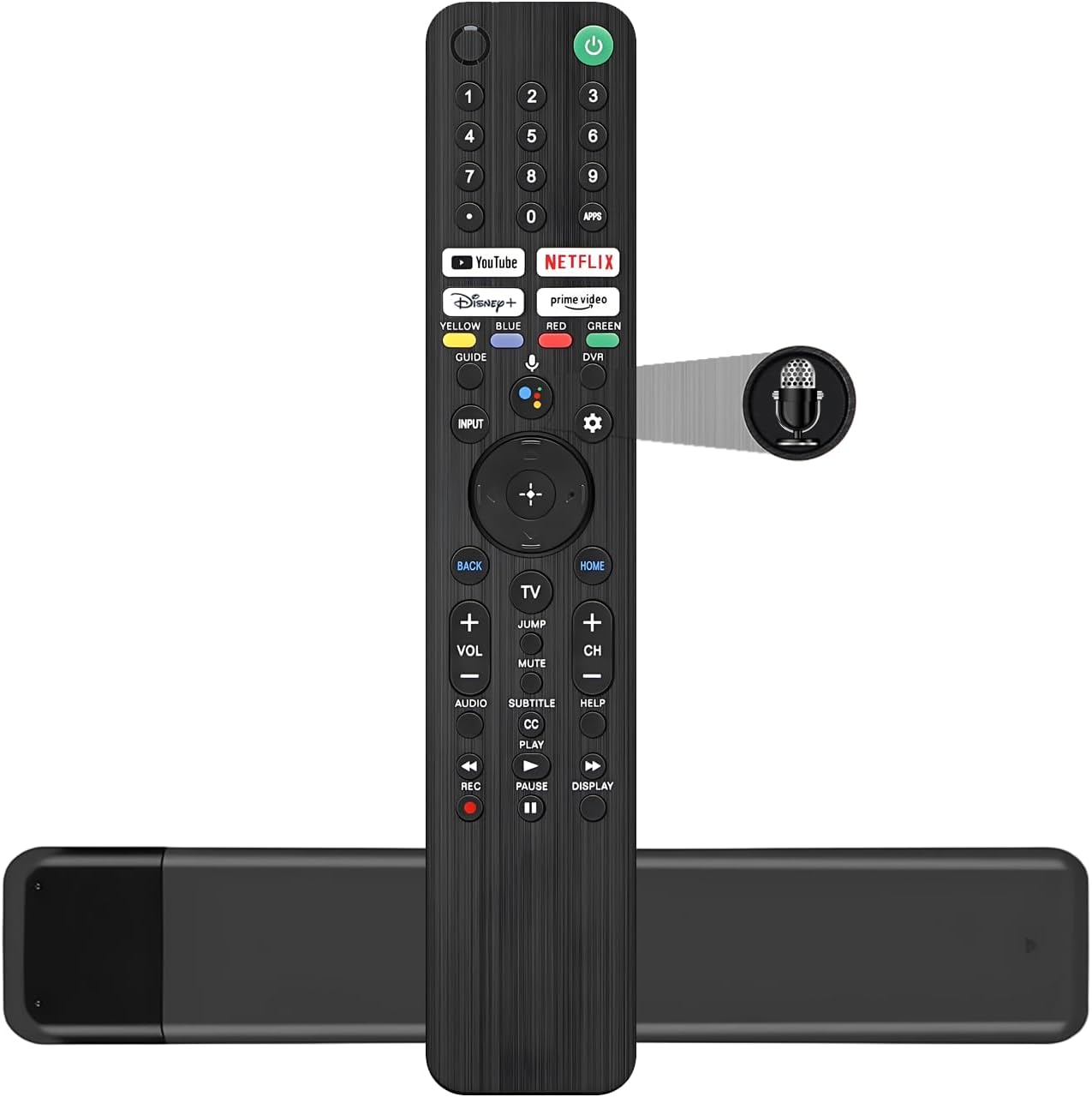 Amazon.com: Upgraded Voice Remote Replacement for Sony Smart TV Remote ...