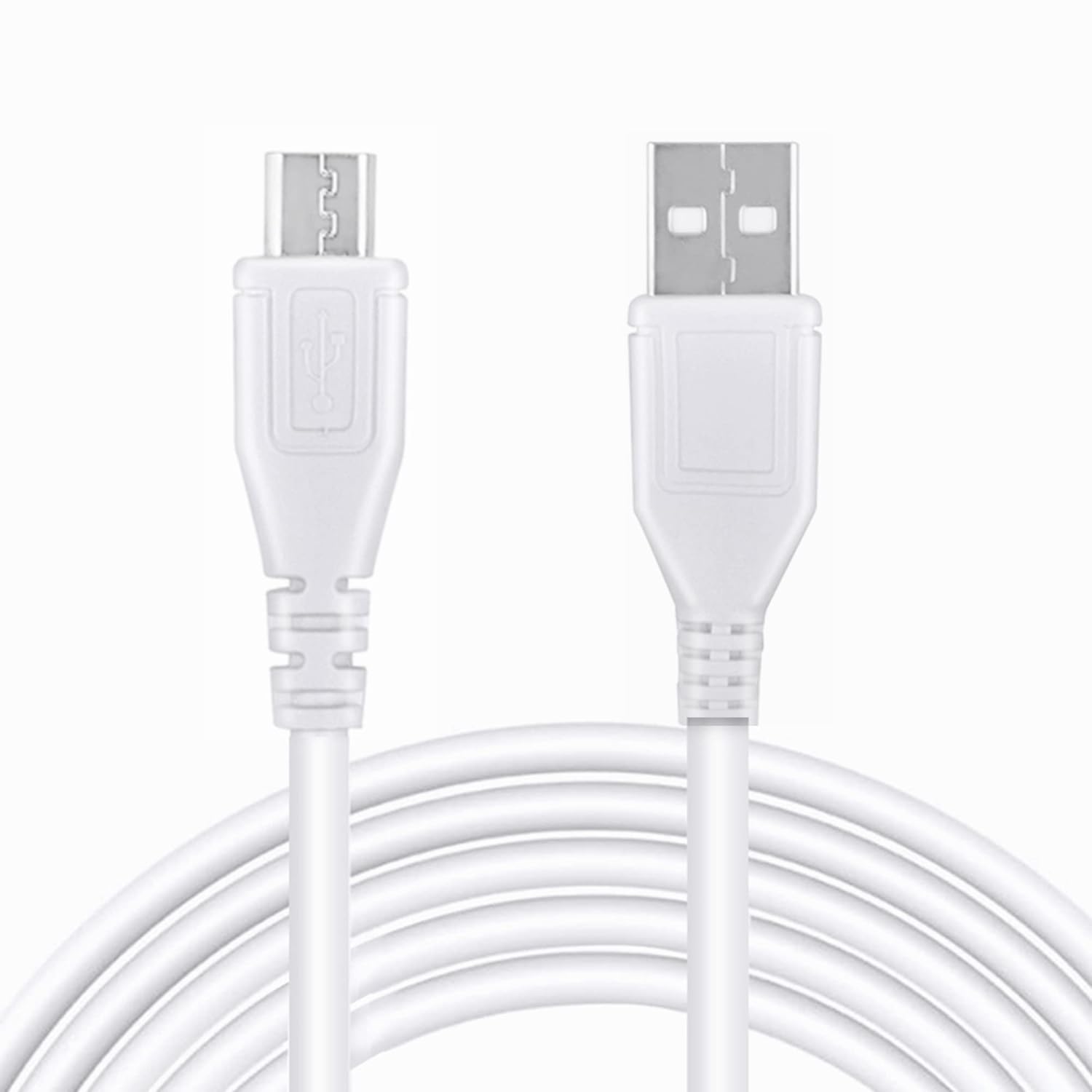 Amazon.com: CJP-Geek 5ft White Micro USB Power Cable Cord Replacement ...
