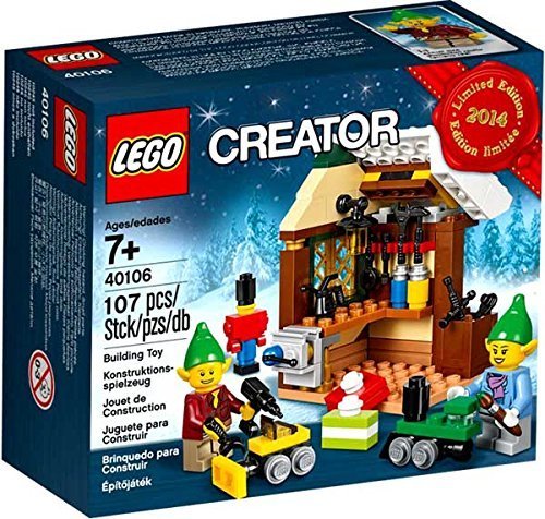 Lego Creator Building Work Shop 2014 Limited Edition Holiday Set 40106 ...