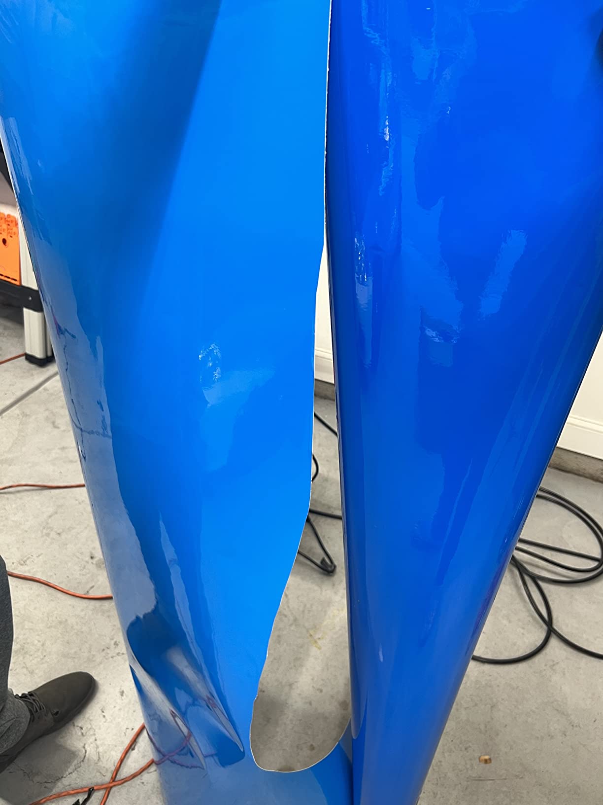 $19/mo - Finance VViViD+ Smurf Blue Gloss Vinyl Car Wrap Film (100ft x ...