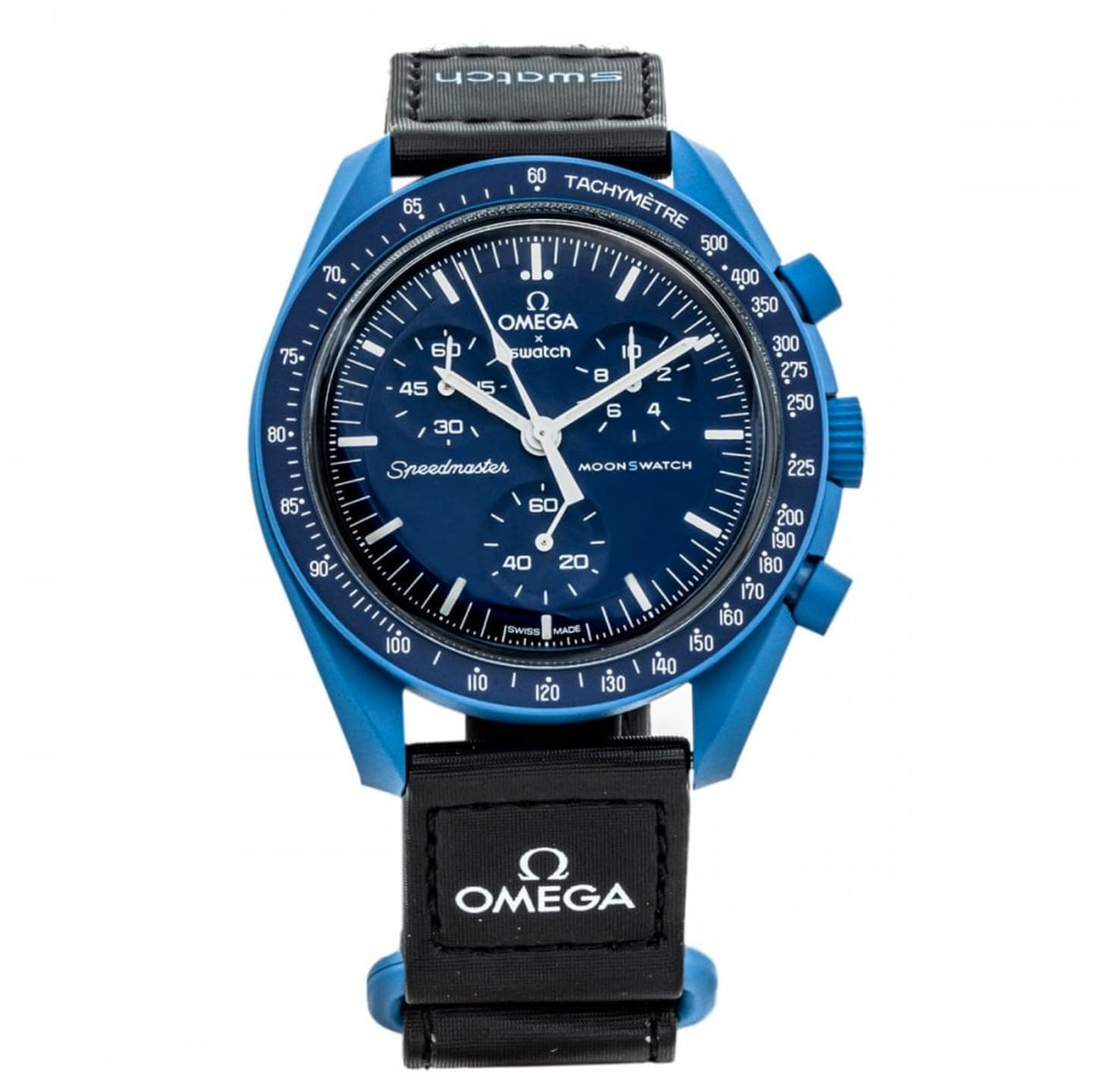 Swatch Omega x Moon Mission to Neptune Speedmaster Blue – Nouveau ...