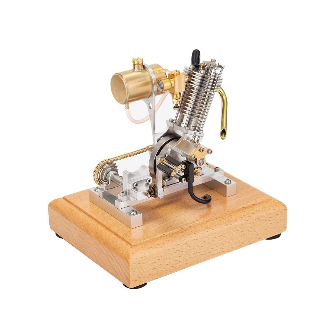 Buy Full Metal Engine Model Kit That Works, Mini Hoglet Single-Cylinder ...