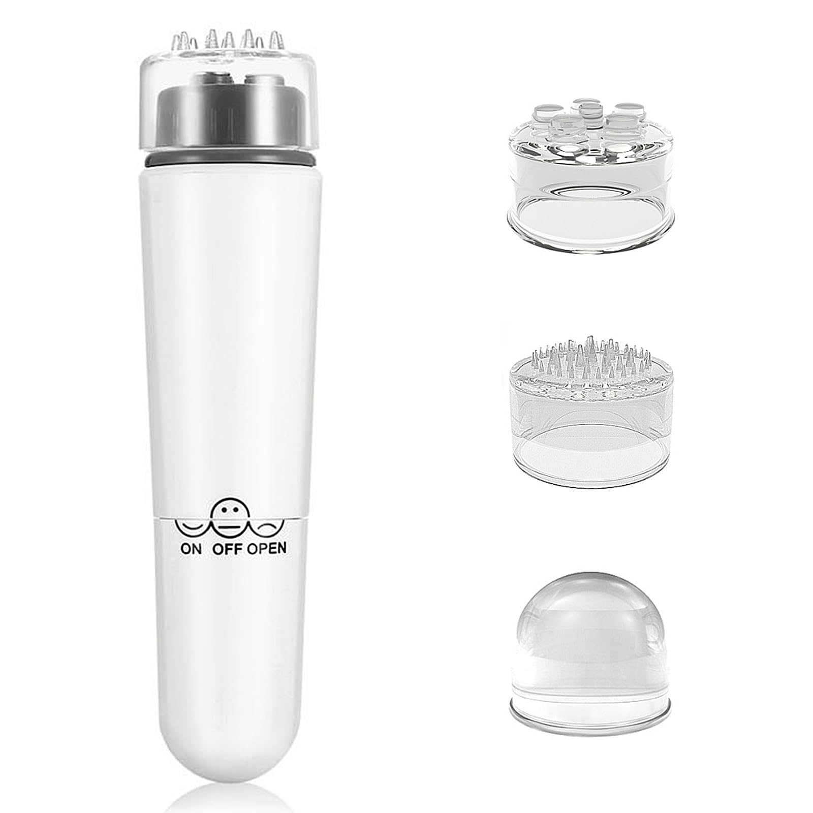 4 in 1 Mini Electric Facial Massager, Mini Acupressure Massager for ...