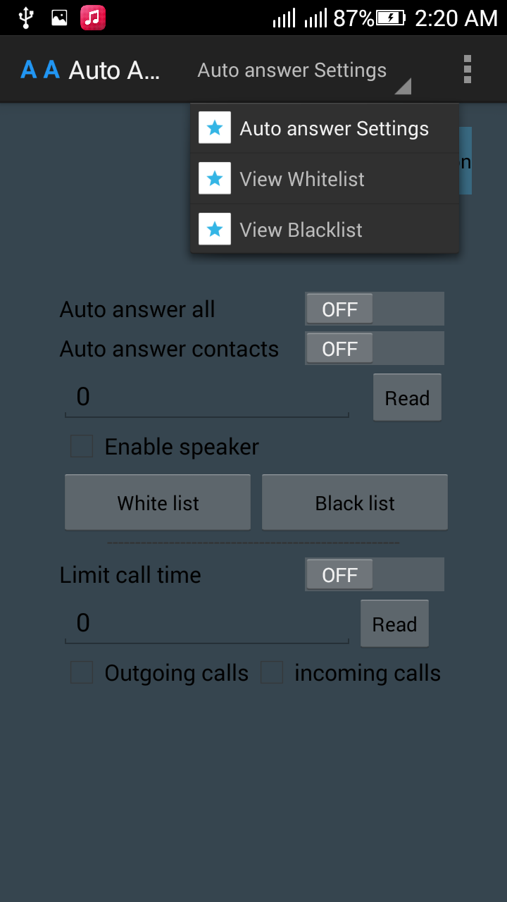 Auto Answer And Limit CallTime - App on Amazon Appstore