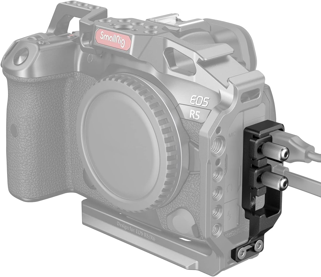 Amazon.com: SmallRig Cable Clamp for HDMI and USB-C for Canon R5 / R6 ...