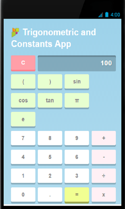 Trigonometric Constants Calci:Amazon.com.br:Appstore for Android