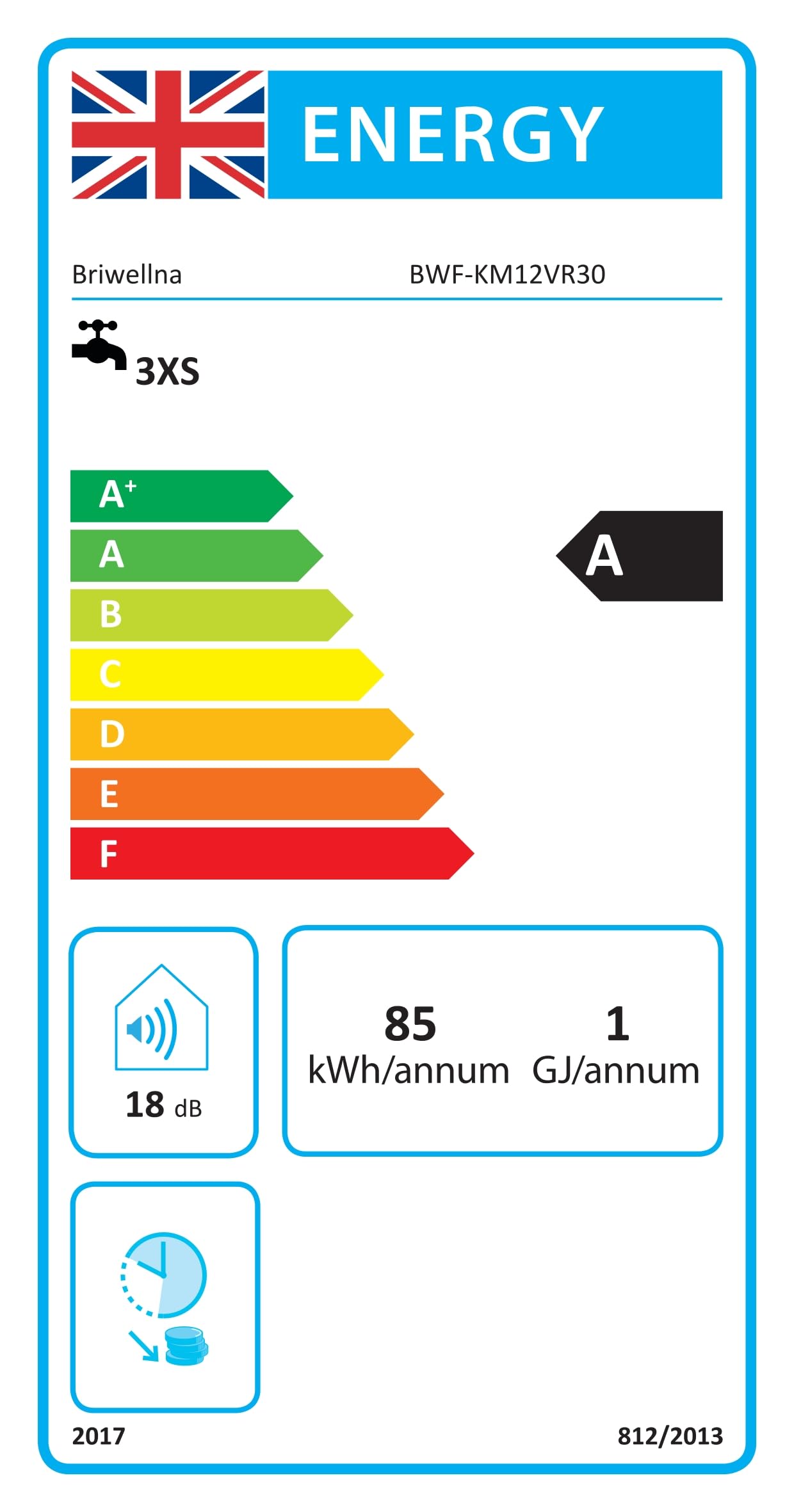 Briwellna Instant Hot Water Tap with Digital Display, 220V Tankless ...