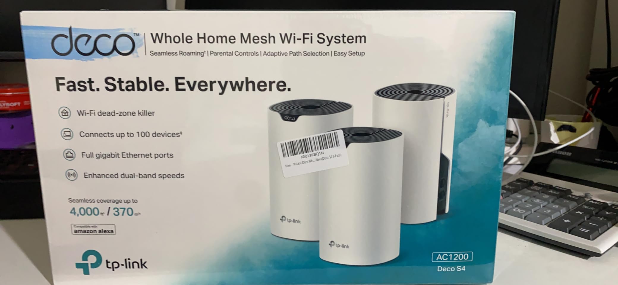 TP-Link Deco S4 Whole Home Mesh WiFi System, 3 Pack: Routers: Amazon.com.au