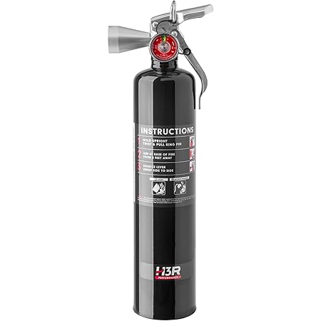 H3R Performance HalGuard Clean Agent Car Fire Extinguisher - 1.4 lb ...