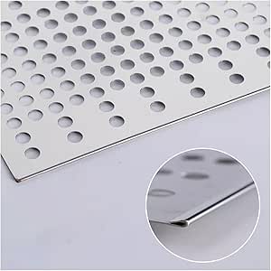 Amazon.co.jp: 304 Stainless Steel Punch Plate Stainless Steel ...