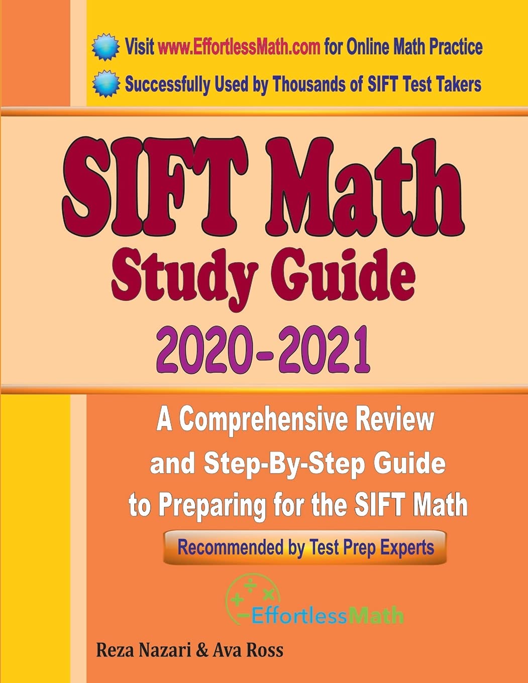 SIFT Math Study Guide 2020 - 2021: A Comprehensive Review and Step-By ...