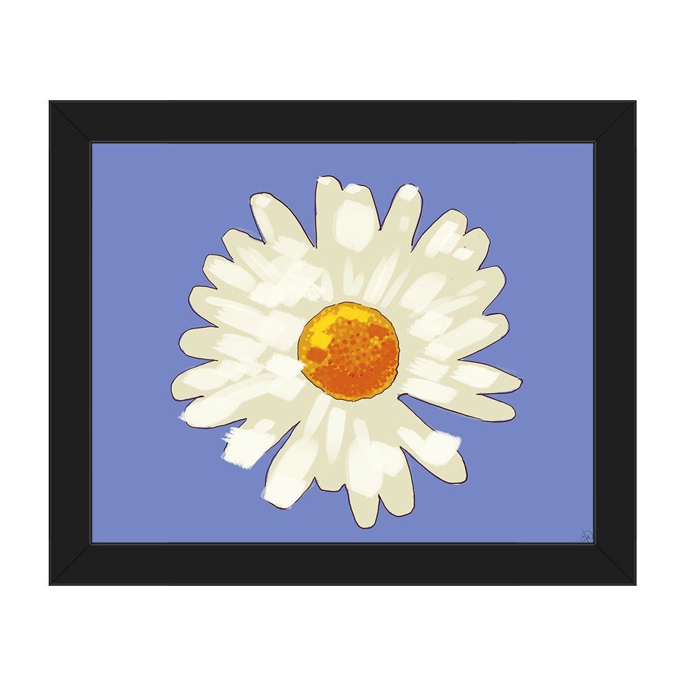 Single Daisy Flower Painting