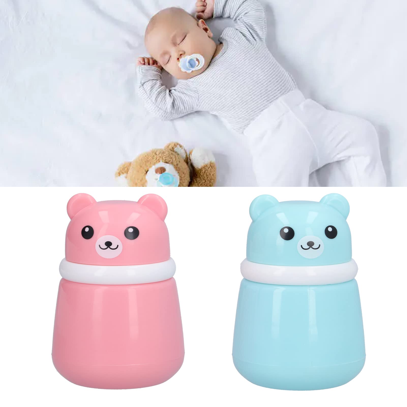 Snapklik.com : Body Powder Container, Fine Powder Cartoon Bear Powder ...