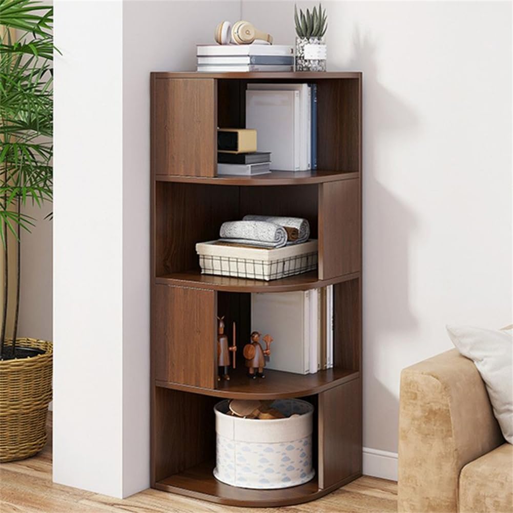 Amazon.com: KWOKING Urban Shelf Bookcase Engineered Wood Book Shelf ...